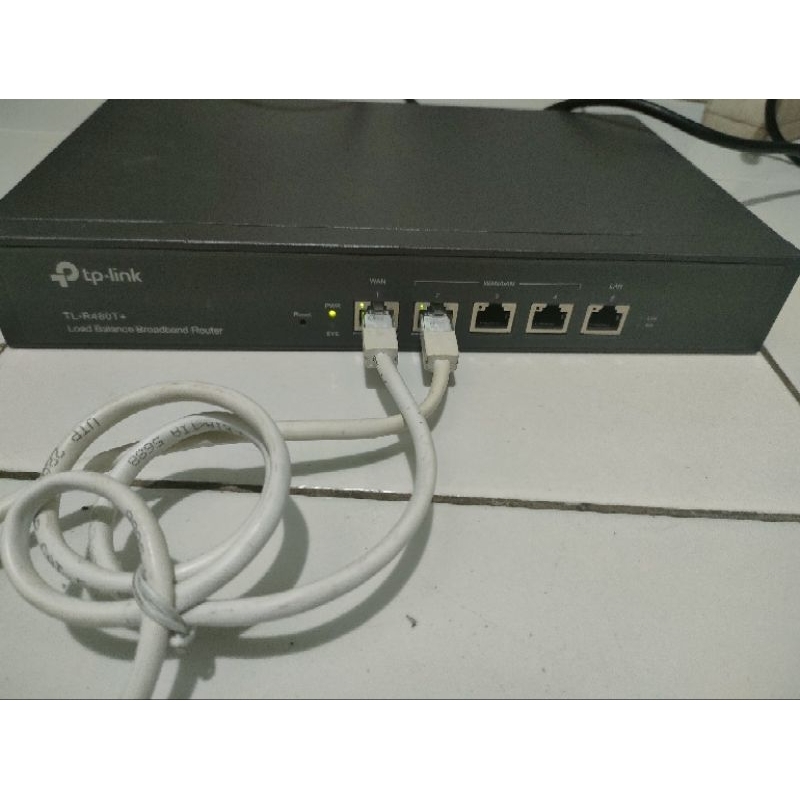 TP LINK TL-R480T+ version:9.0 Load Balance BroadBand Router | Shopee ...