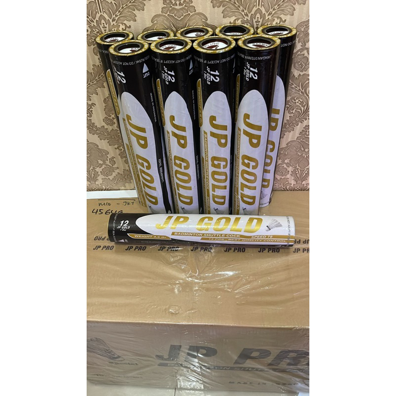JP Gold Badminton Cock 100% Original Shuttle Cock | Shopee Malaysia
