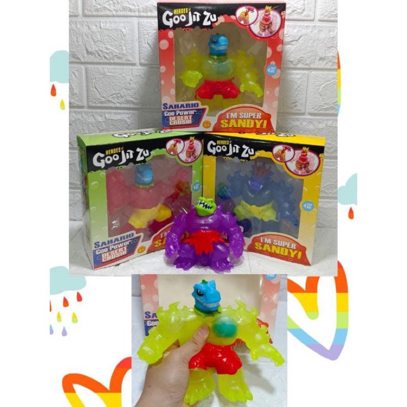 New Toy Splat Toy/Crushi [Goo Jit Zu] Various Characters | Shopee Malaysia