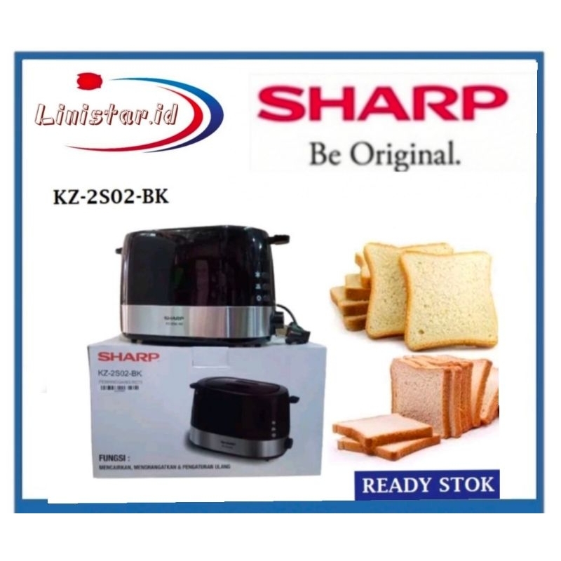 Sharp TOASTER KZ-2S02-BK/TOASTER SHARP | Shopee Malaysia