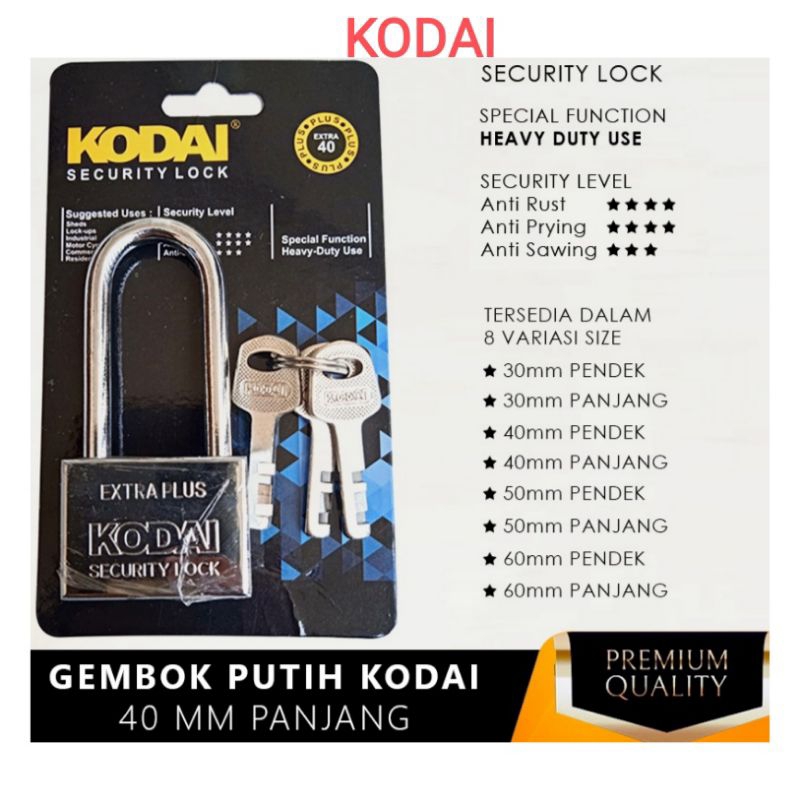 Large Burglar Anti-Rust Water Fence Padlock Jumbo Long Neck Pager House ...