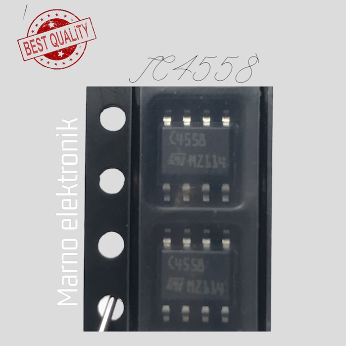 Ic JRC 4558 JRC4558 JRC-4558 SMD ORIGINAL ORIGINAL | Shopee Malaysia
