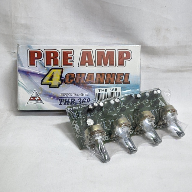 Ckj THB 368 4 Channel Mic Preamp Kit | Shopee Malaysia