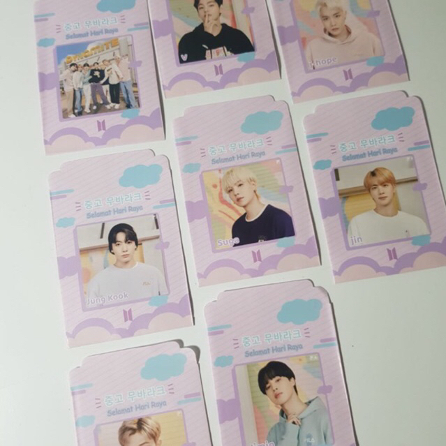 Bts Envelopes For Eid Al-Fitr KPOP BTS all Members | Shopee Malaysia