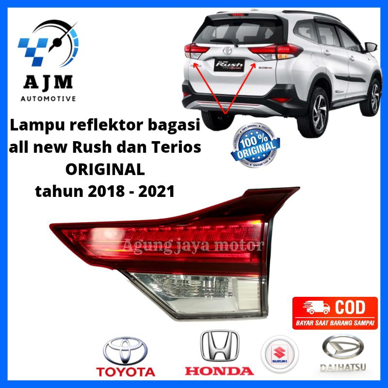 All new Rush and Terios trunk reflector lights 2018 2019 2020 2021 ...