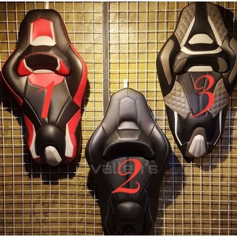Custom nmax pcx adv aerox full mbtech vario cobra model Seat | Shopee ...