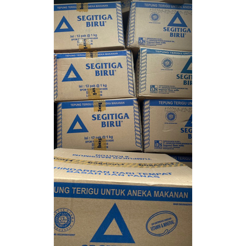 Blue Triangle Flour 1Kg Carton 1box | Shopee Malaysia