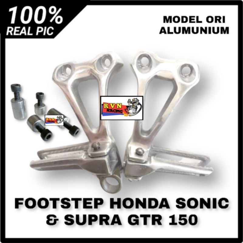 Footstep FUSTEP BOSTEP Rear Footrest Mount HONDA SONIC And SUPRA GTR ...