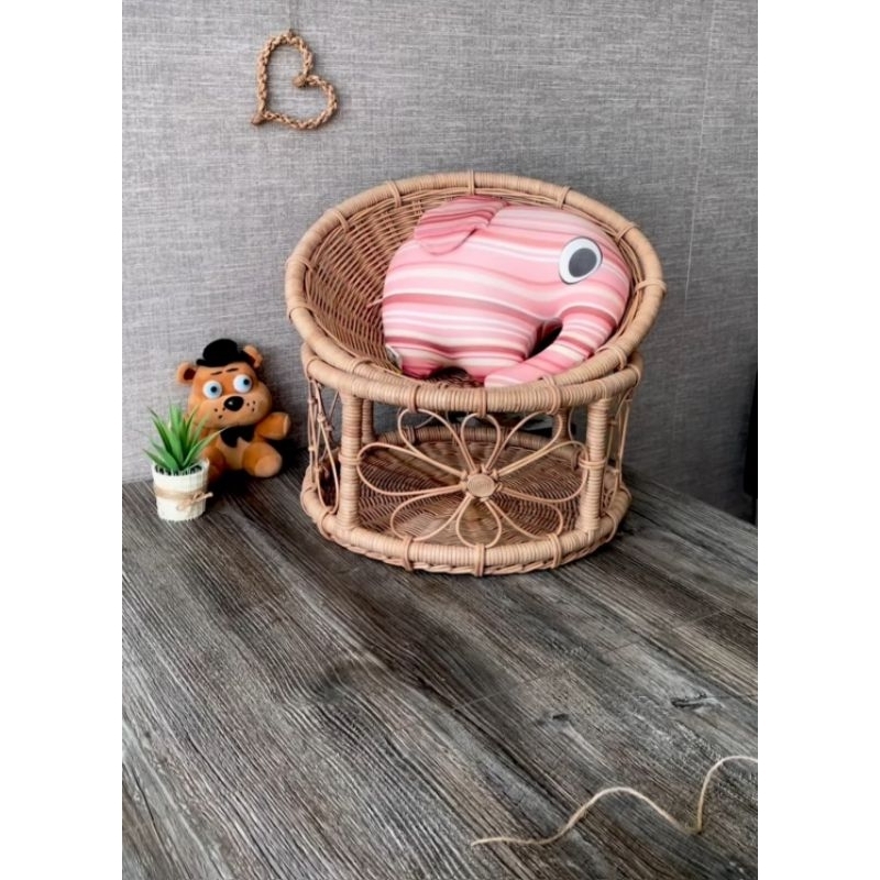 Papasan rattan children/rattan lounge chair for children, free foam ...