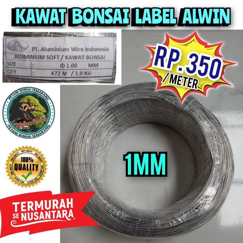 Alwin LABEL Retail BONSAI Wire 1mm | Shopee Malaysia