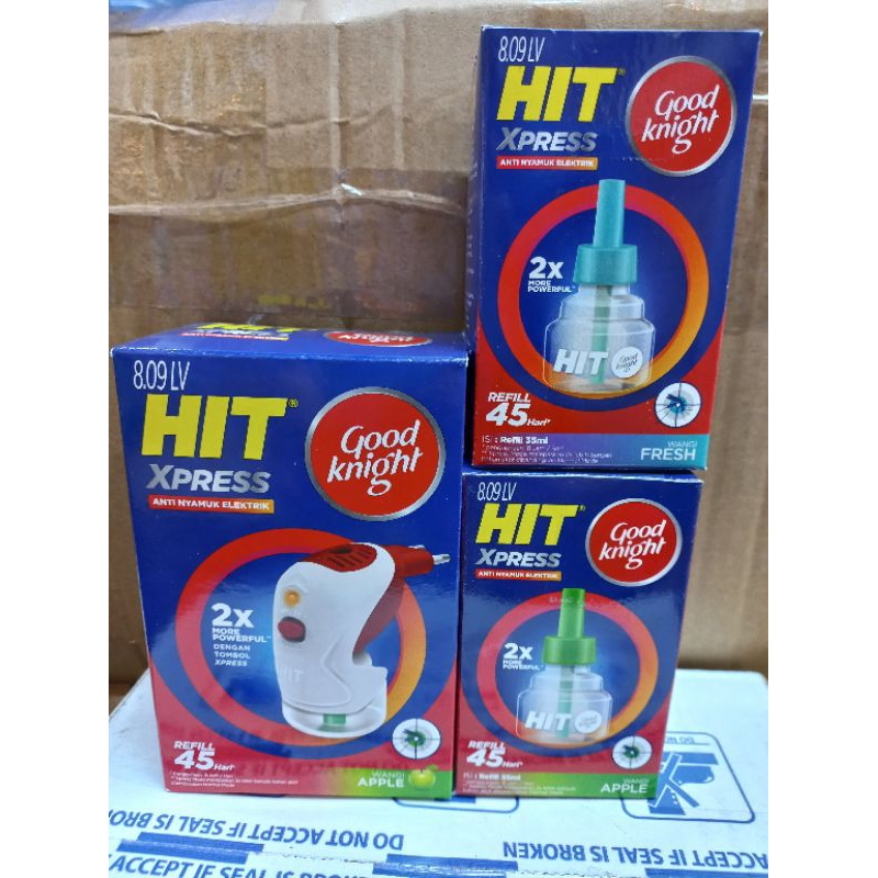 Hit Good Knight Xpress Set.Electric Mosquito Repellent. Powerful Dengue ...