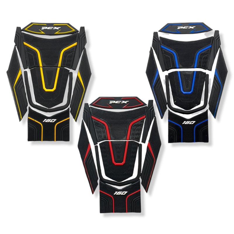 MERAH Tank PAD TANKPAD HONDA PCX 160 Red/SET DECKPAD DECK PAD PCX 160 ...