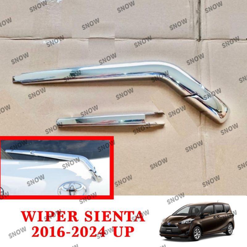 Toyota Sienta Chrome Rear Wiper Cover | Shopee Malaysia