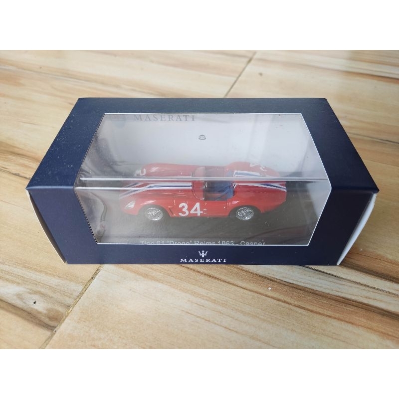 Maserati historic racing diecast tipo 61 drogo reims 1963 casner car ...
