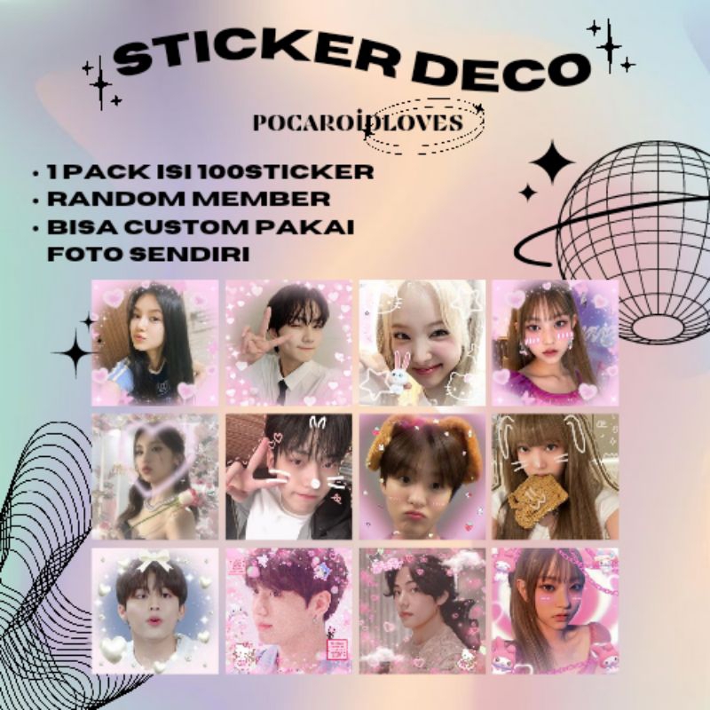 [100PCS]BACA Desc PT.1 STICKER DECO KPOP CUSTOM/MAIL STICKER KPOP ...