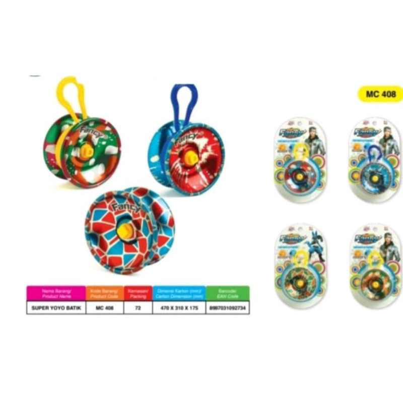 Yoyo Toys FK Super Yoyo Toys Yo Mc408 | Shopee Malaysia