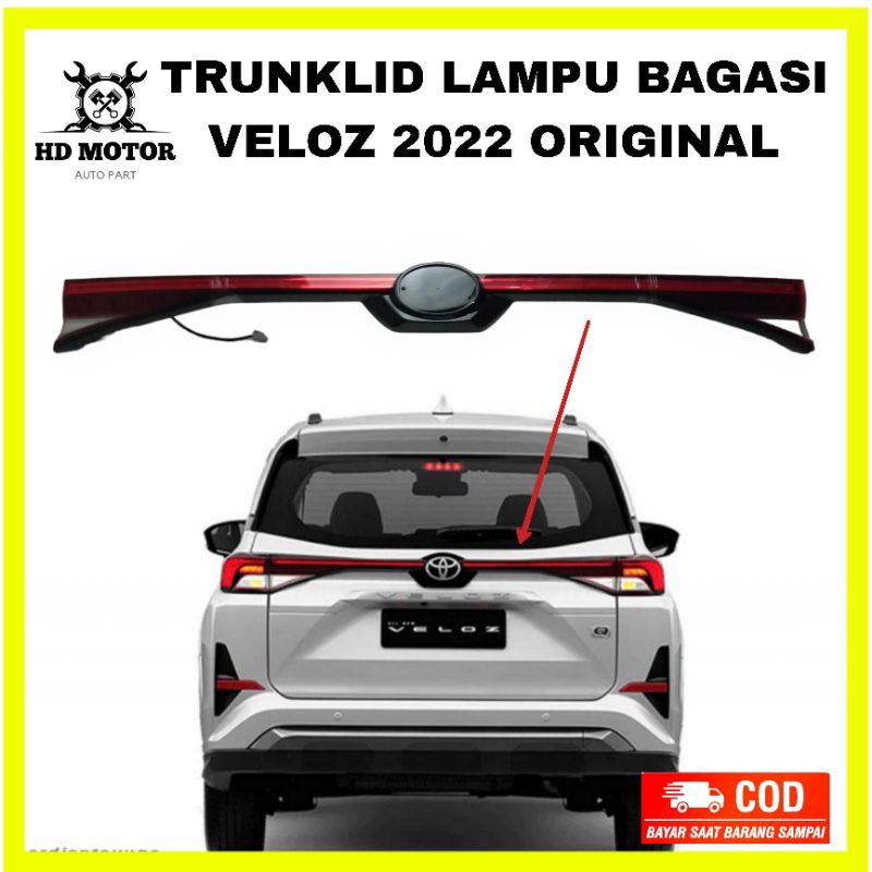 Original 2022 Veloz trunklid trunk light 2022 Veloz trunk light Veloz ...