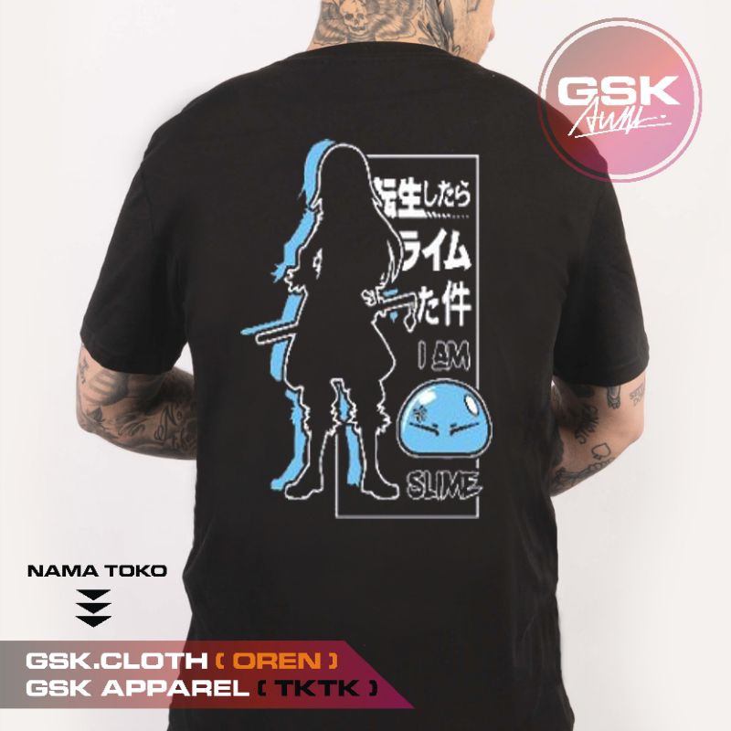 T-shirt rimuru tempest slime anime tensei shitara slime datta ken ...