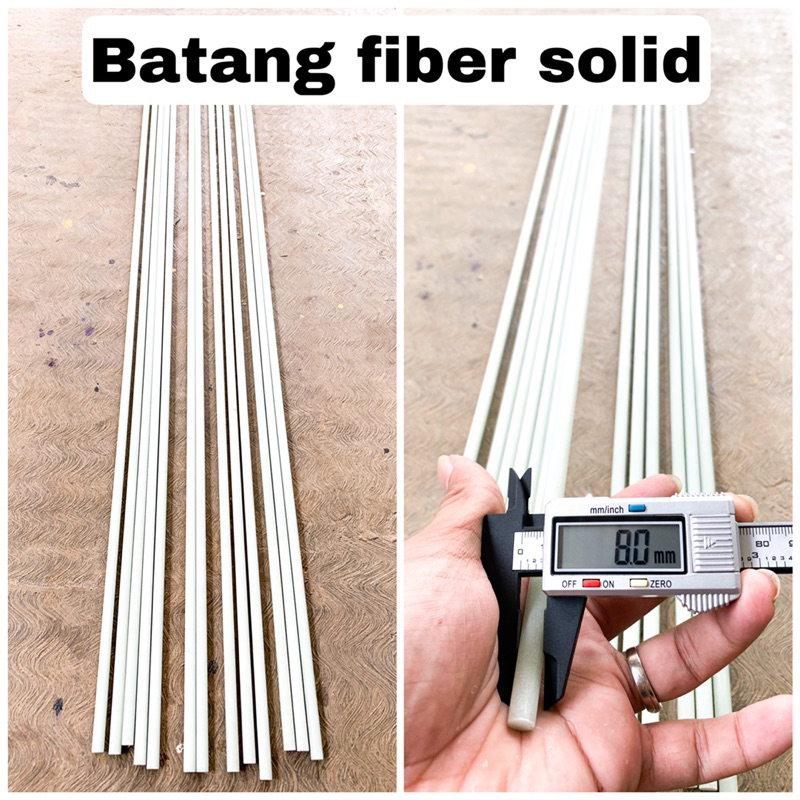 8mm solid Anco fiber rod | Solid fiber fishing rod bottom | Solid fiber ...