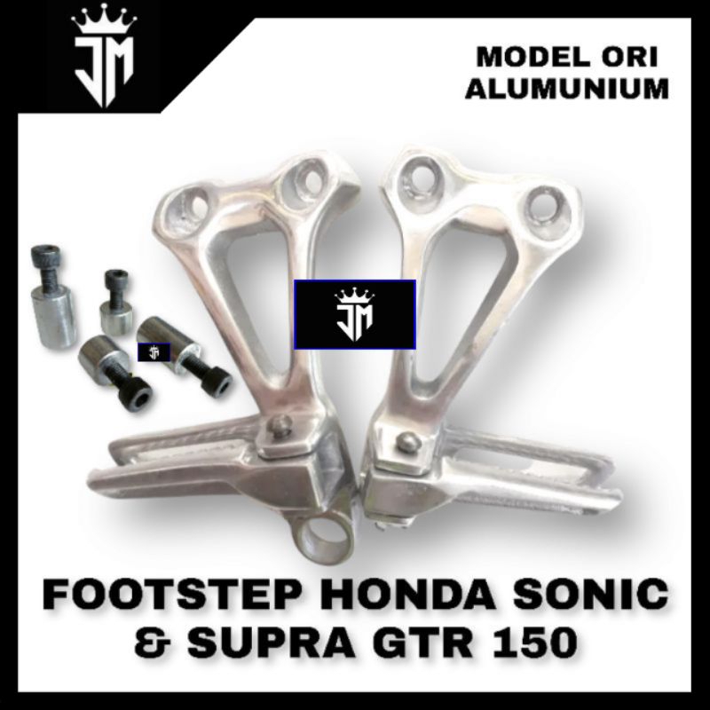 FOOTSTEP FUSTEP BOSTEP REAR FOOTSTEP MOUNT FOR HONDA SONIC AND SUPRA ...