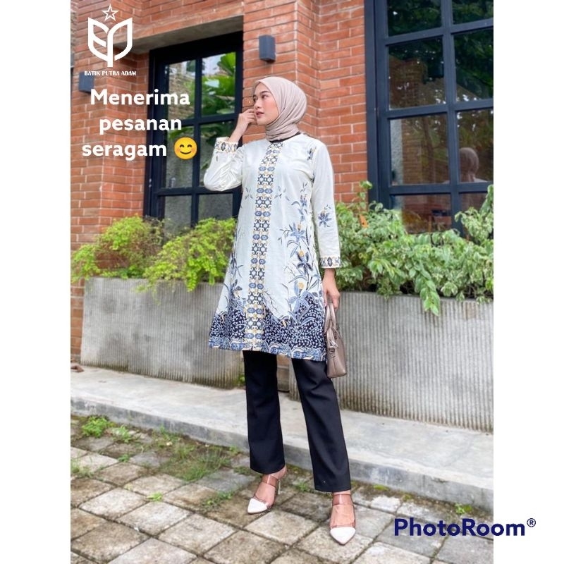 Women's BATIK Tunic // Latest MODEL BATIK Tunic //Current MODERN BATIK ...