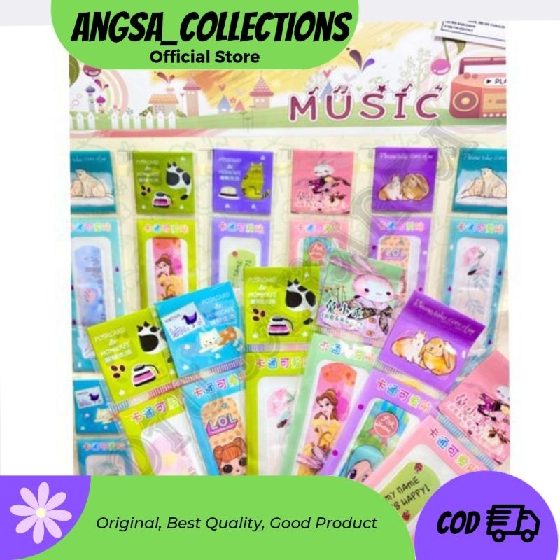Hansaplast cartoon Contents 5pcs viral | Shopee Malaysia