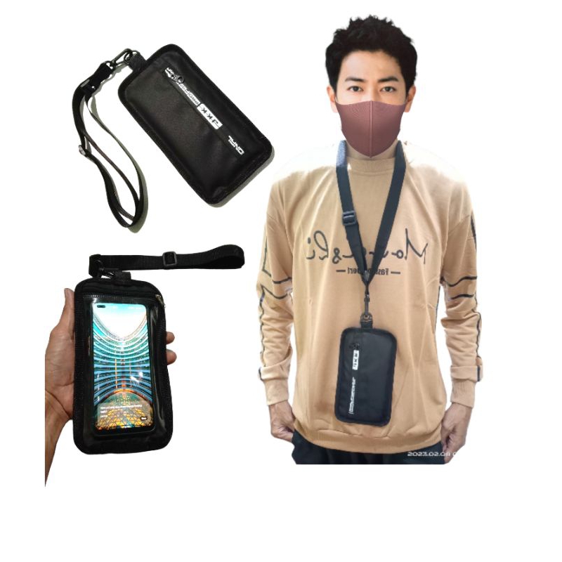 Sako Hanging Neck - Mini Hanging Neck Sako Bag - Hanging Wallet Hp Card ...