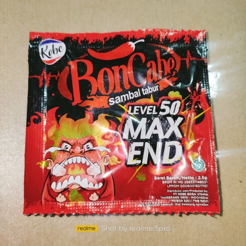 Bon Cabe Level 50 Max End (5pcs) | Shopee Malaysia