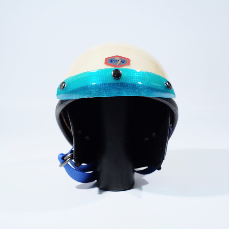 Joyu! Shorty / chip helmet japan style - unfinished white (free pet ...