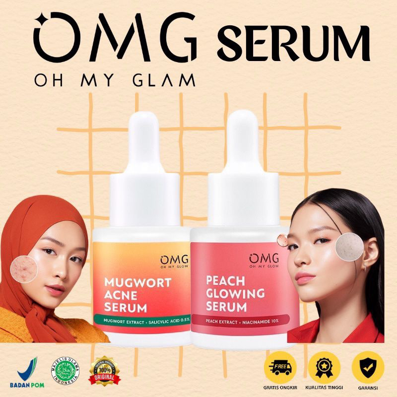 Omg Oh My Glow Serum 20 Ml. | Shopee Malaysia