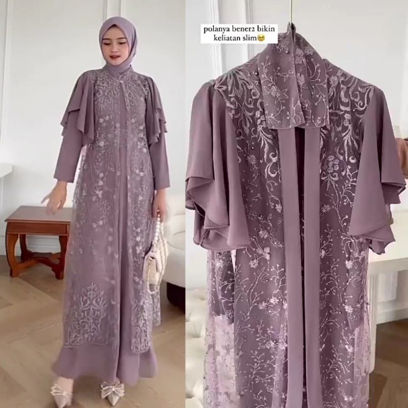 Georgina DRESS/A SET Of PREMIUM INER DRESS | Shopee Malaysia