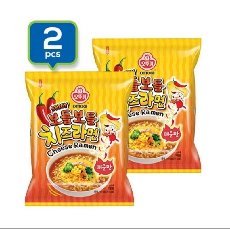 Ottogi Cheese Ramen Spicy 111gr (2pcs) | Shopee Malaysia
