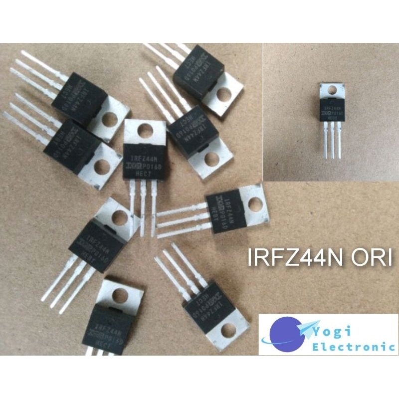 Irfz44n ORIGINAL MOSFET TRANSISTOR 49A 55V | Shopee Malaysia