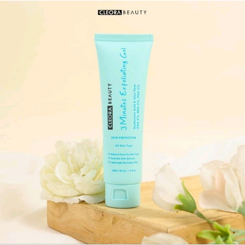 Cleora - 3 Minutes Exfoliating Gel/Intensive Glow Mask/Jelly Booster ...