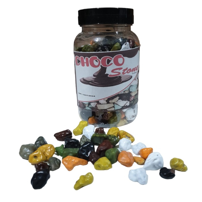 Chocolate Pebbles 250gr choco stone // Bottle Packaging (exp 2026 ...