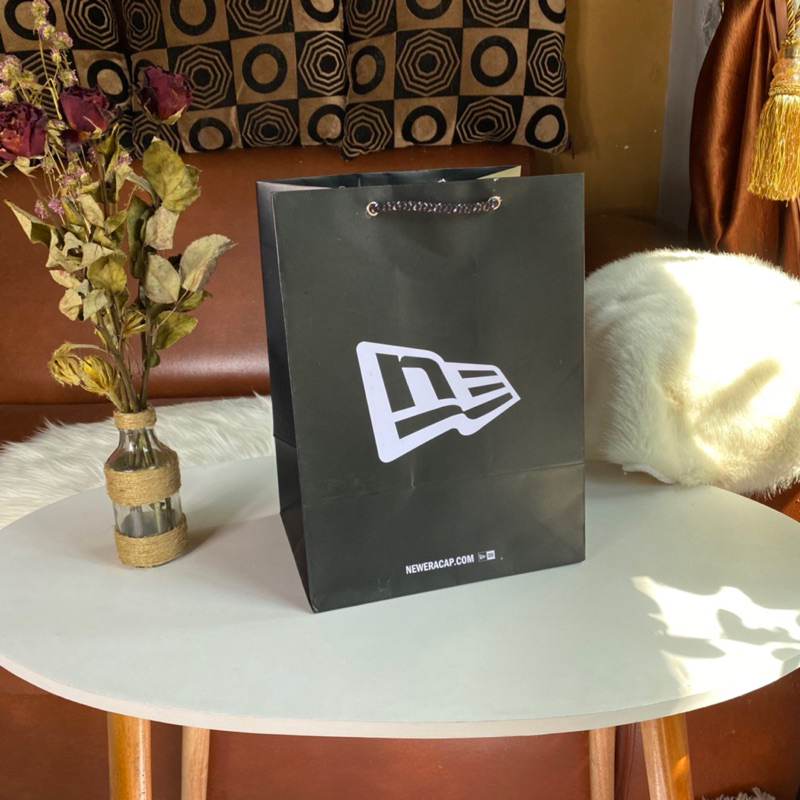New Era Original Store Paper Bag Medium Size Gift Wrapping Hat Cap ...