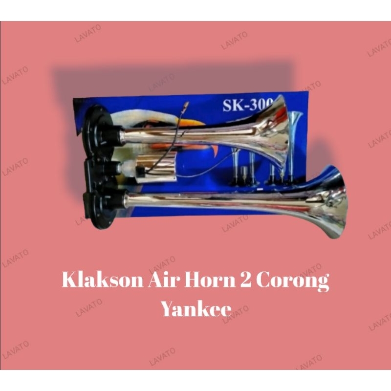 Yankee 2 Funnel Air Horn Horn Horn | Shopee Malaysia