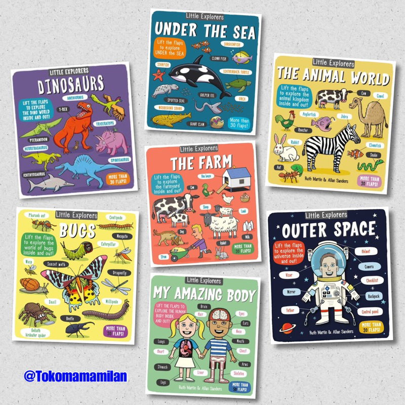 Little Explorers Book Series Ages 4+ Outer Space | Under the Sea ...