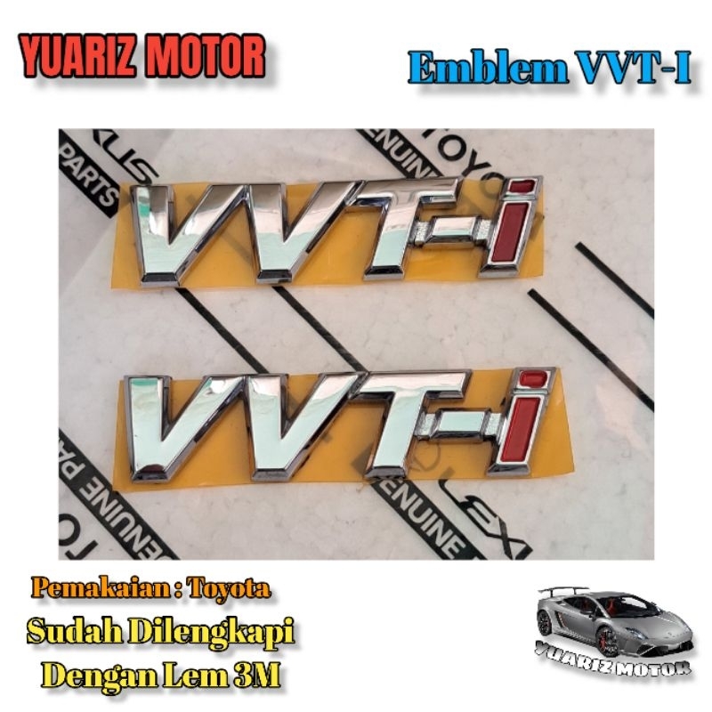 Original SMALL VVT-I EMBLEM LOGO | Shopee Malaysia