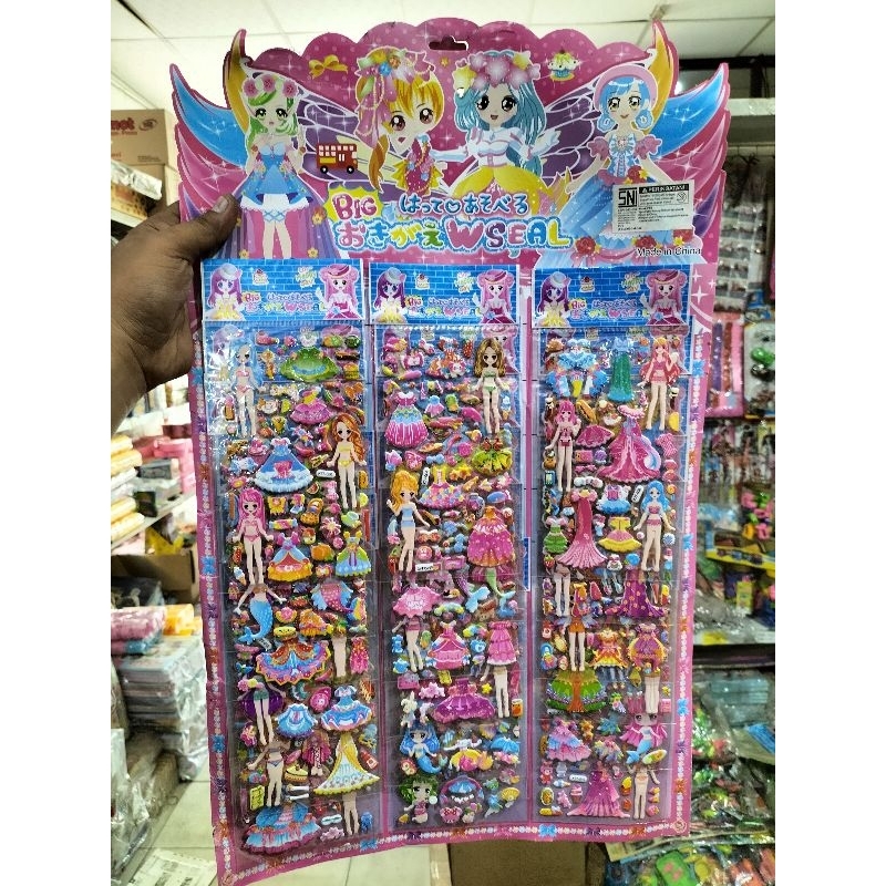 Barbie bp Sticker Contains 18pcs Sheet Stickers | Shopee Malaysia