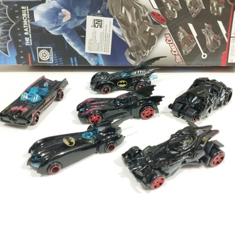 Die Cast Batman Batcar Limited Edition Car Complete 1box Contains 6 ...