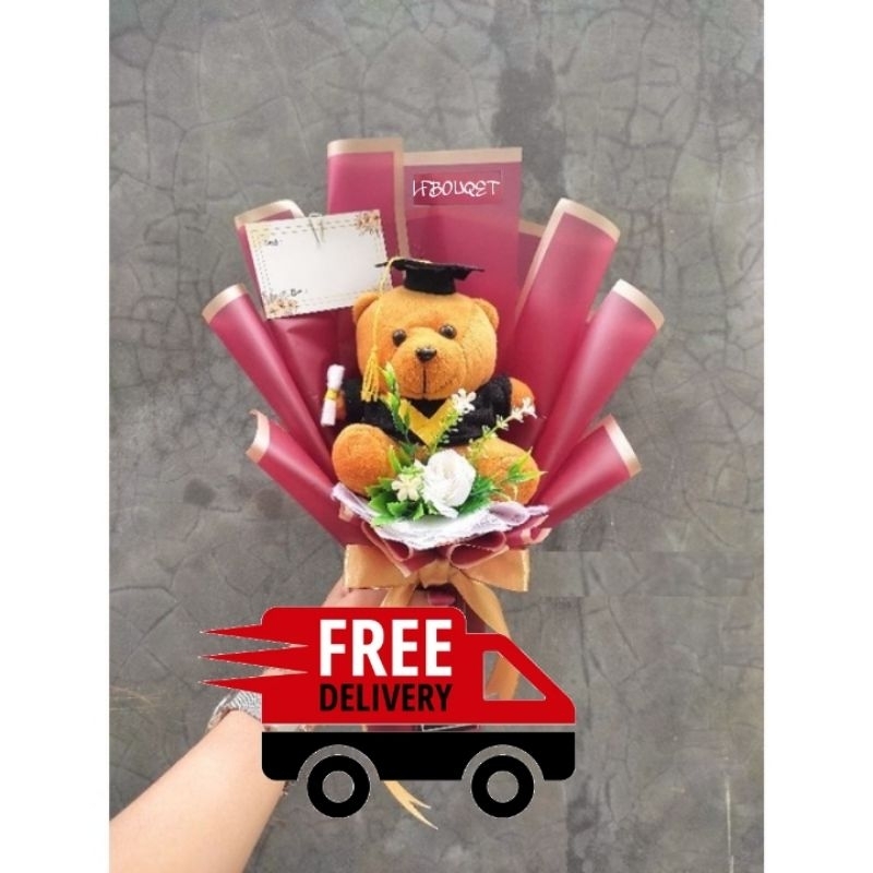 Happy GRADUATION Doll GRADUATION BUCKET, Can REQUEST Name On The Sling ...