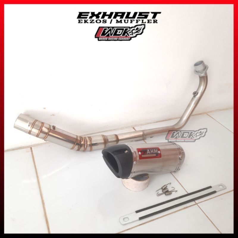 AHM M3 SZR EXHAUST RSX150, RS150, RS150R / AHM M3 SZR EKZOS RSX150 ...