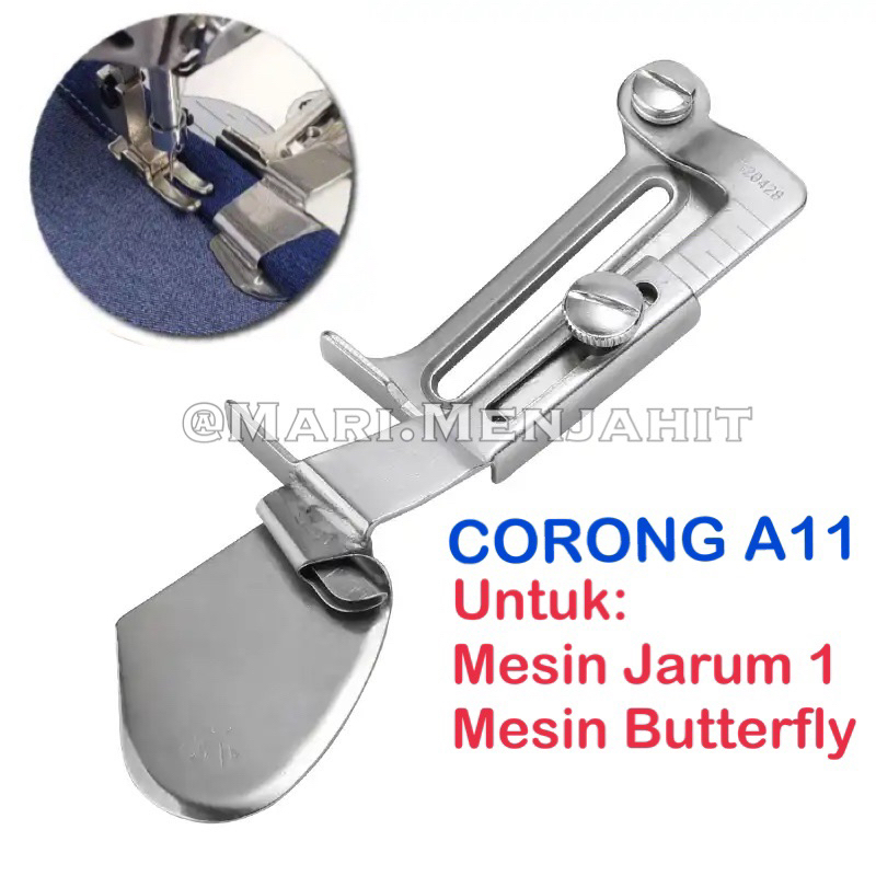 MESIN Funnel Seam A11 - Industrial Sewing Machine and Classic Butterfly ...