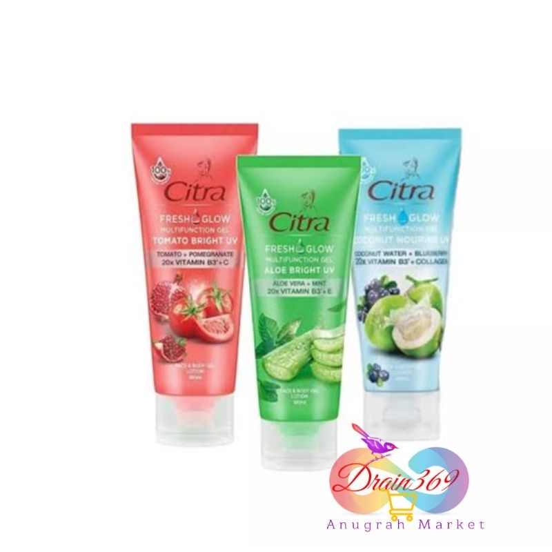 Citra fresh glow multifunction gel 180ml coconut | Shopee Malaysia
