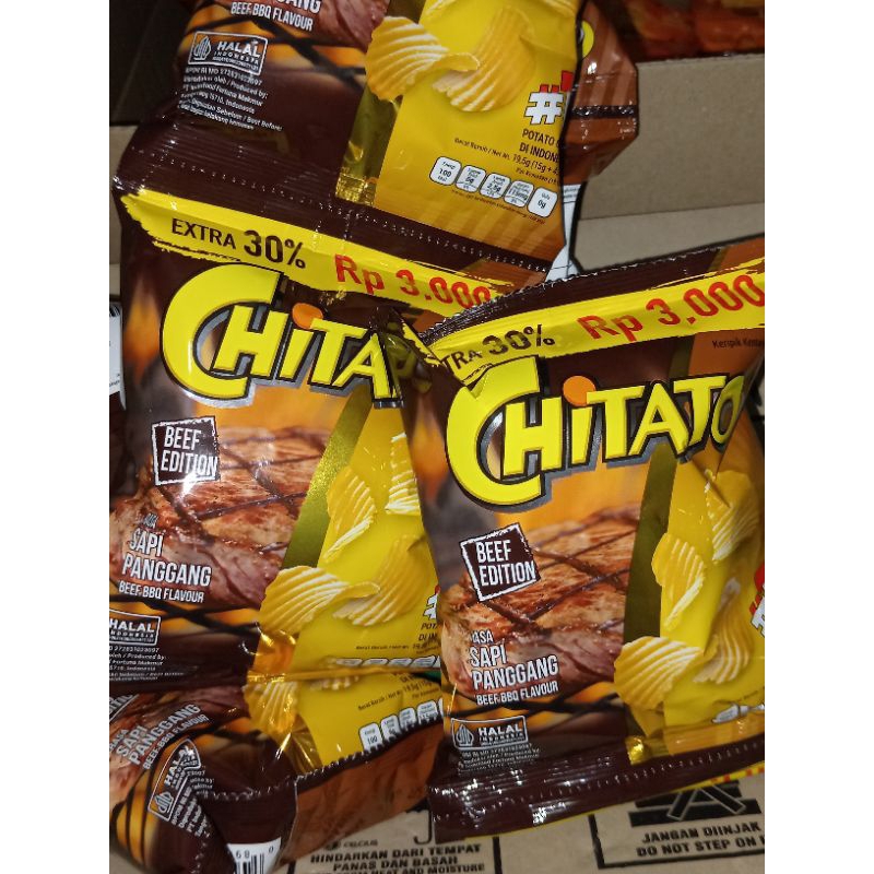 Chitato BEEF EDITION 1 PLAN CONTAINS 10PCS X 19,5G | Shopee Malaysia