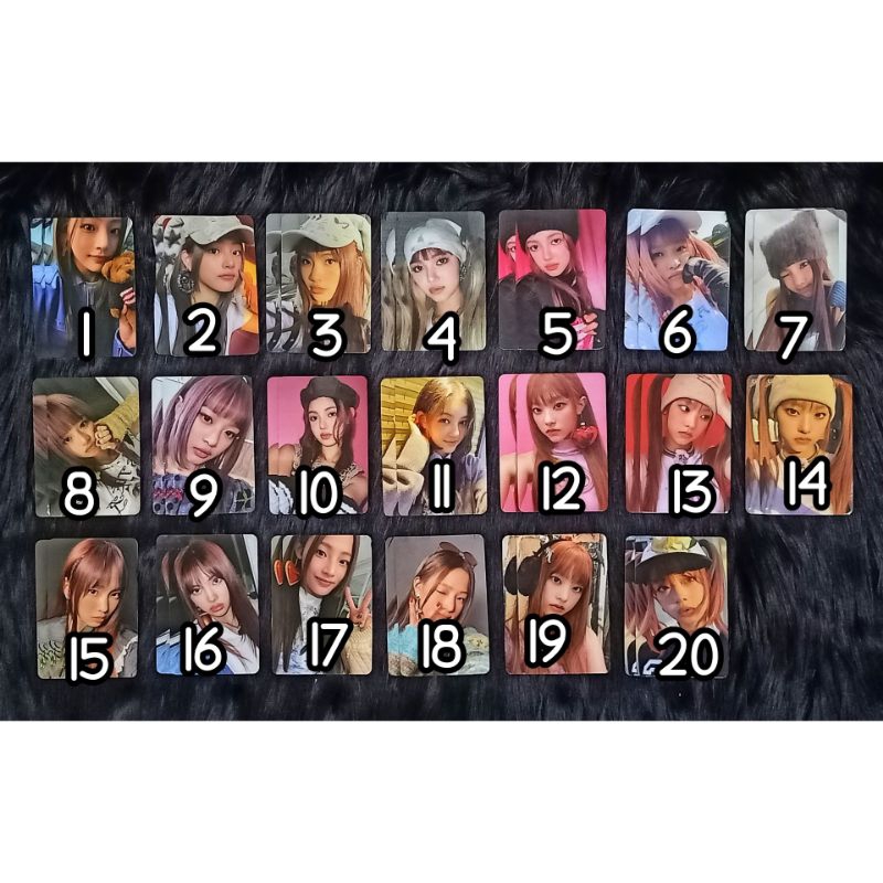 Pc Photocard Official Newjeans OMG Weverse, Attention, Ditto, , Hanni, Haerin, Danielle, Hyein ...