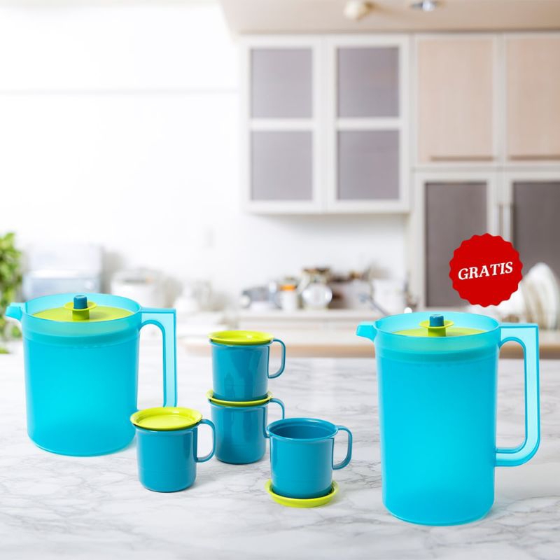 Original Tupperware teapot and mug | Shopee Malaysia