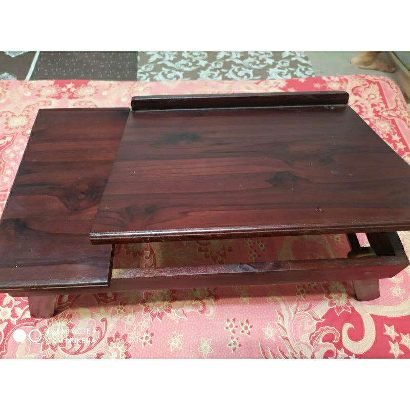 KAYU Study Table Folding laptop Table Original Teak Wood Acacia Wood ...