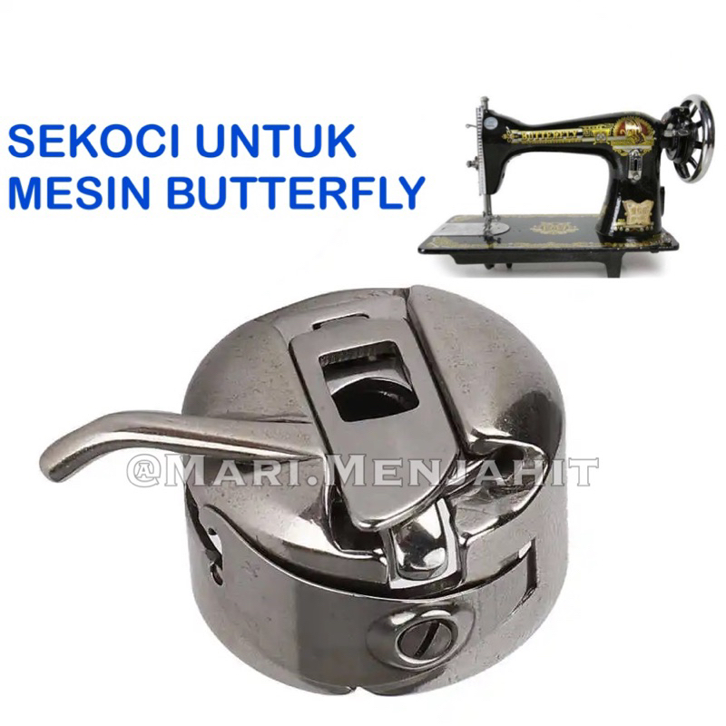 MESIN Traditional / Butterfly / Singer Sewing Machine Lifeboat / Bobbin ...